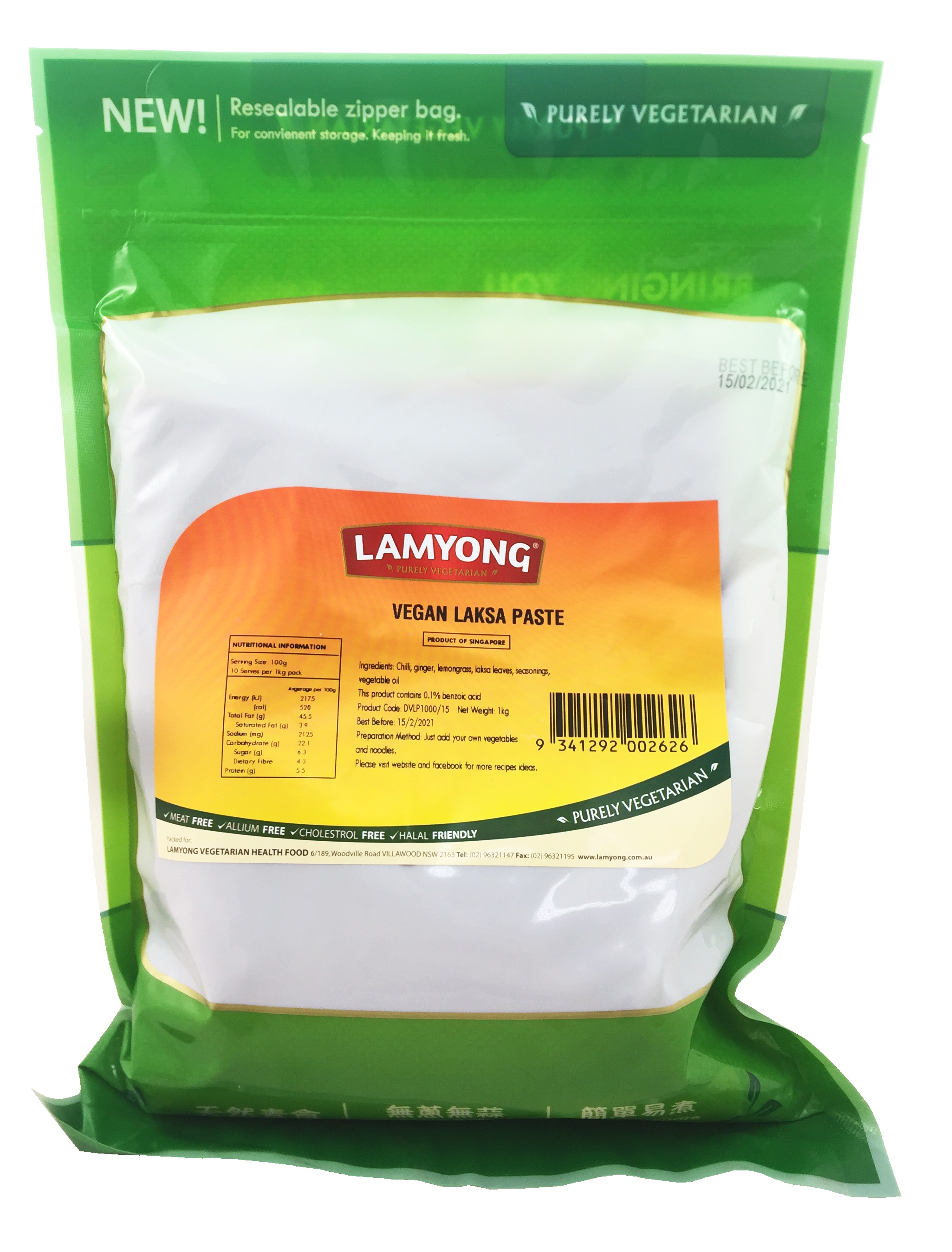 VEGAN : Lamyong Vegetarian, for all your vegetarian and vegan needs